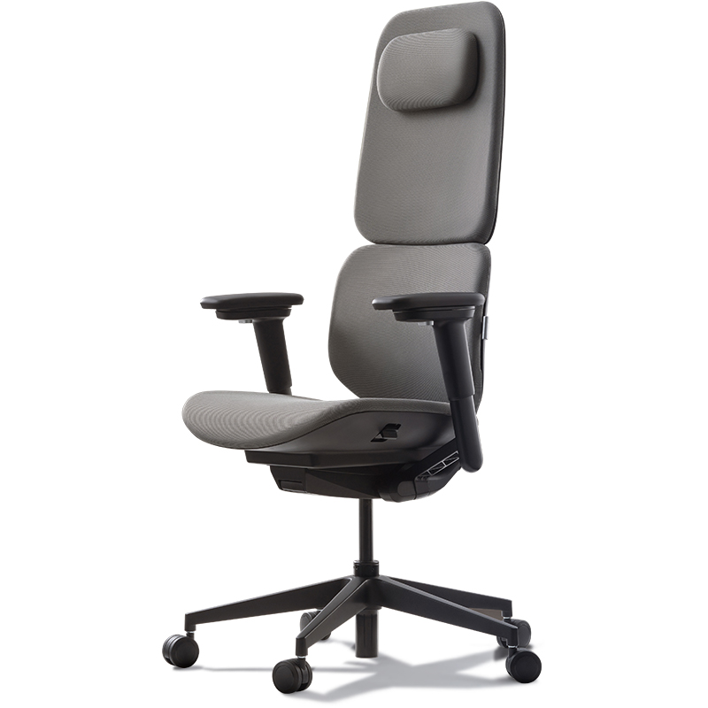 Manager leather office chair with armrests - ZUOWE