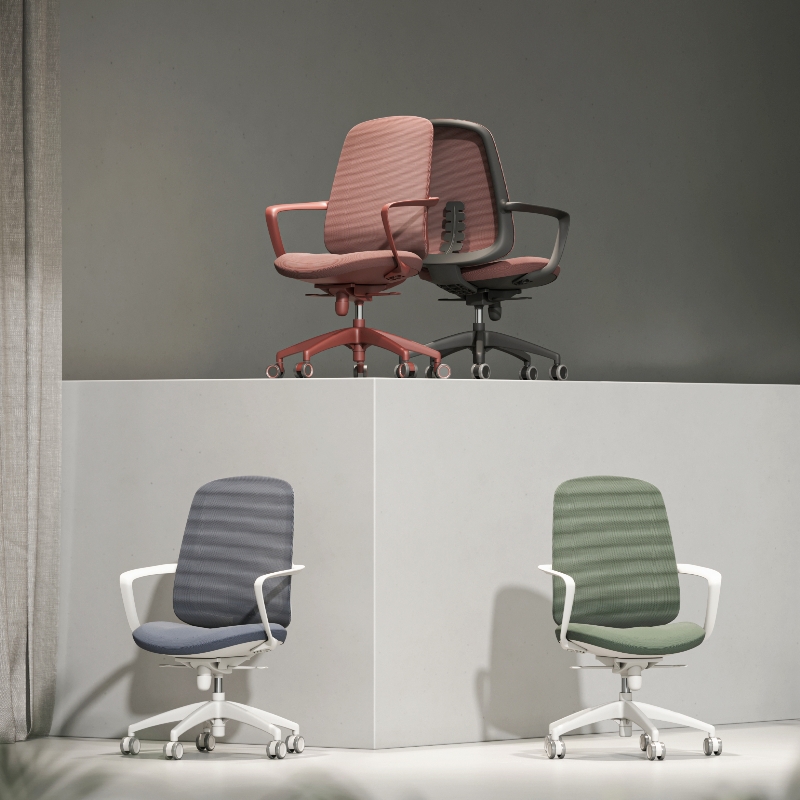 ZUOWE Fabric Fashion High Back Ergonomic Chair Office Executive Chair - ZUOWE