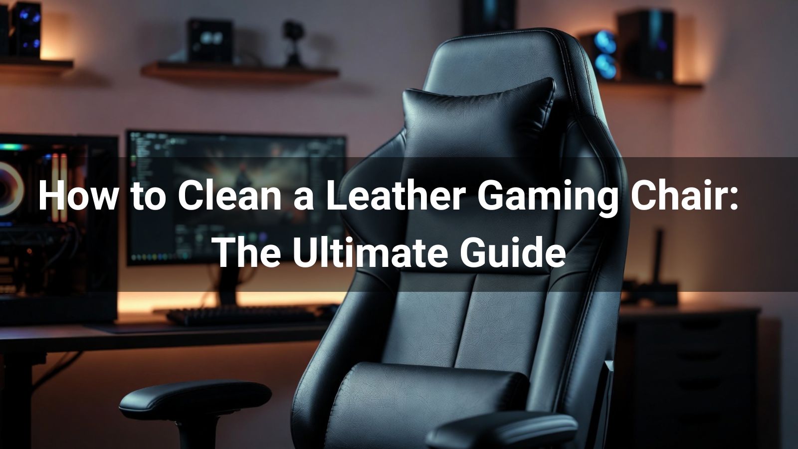 How to Clean a Leather Gaming Chair The Ultimate 2026 Guide - ZUOWE